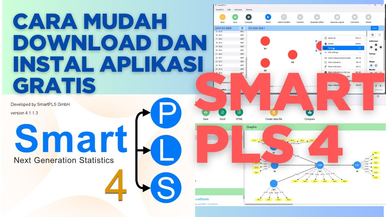 Cara Mudah Download dan Instal Aplikasi Smart PLS 4 "GRATIS" - YouTube