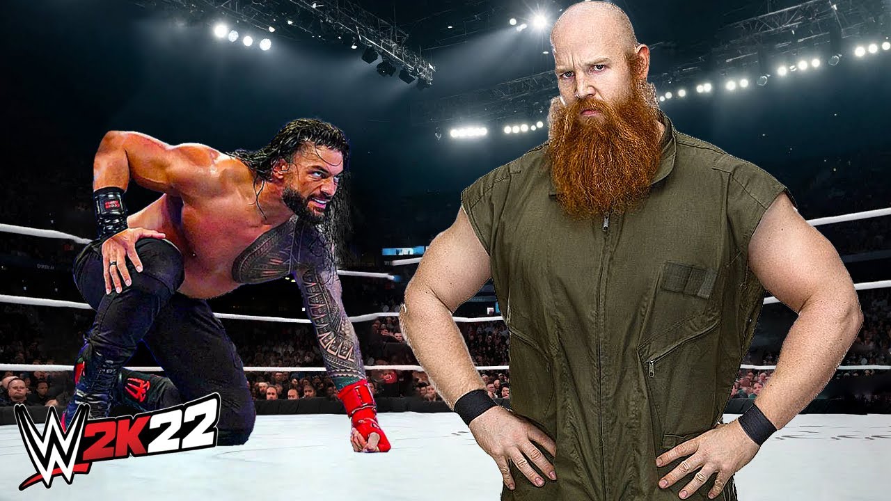 Roman Reigns vs. Rowan (WWE 2K22) - YouTube