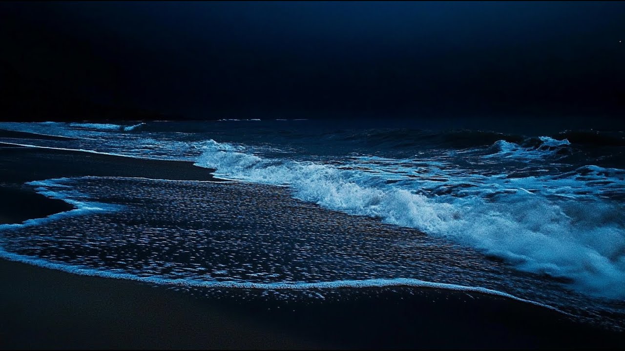Deep Healing Ocean White Noise for Anxiety Relief and Full Rest | Night ...