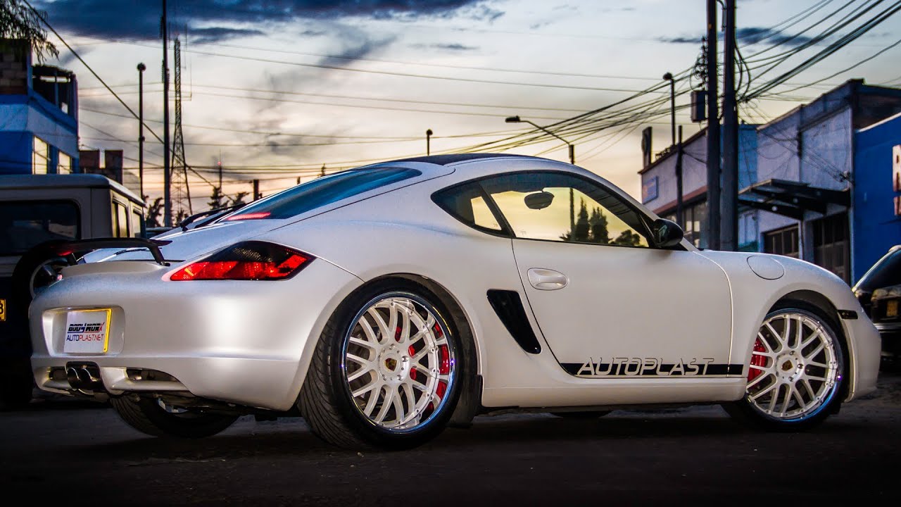 Porsche Cayman S | Wrapped by AUTOPLAST - YouTube