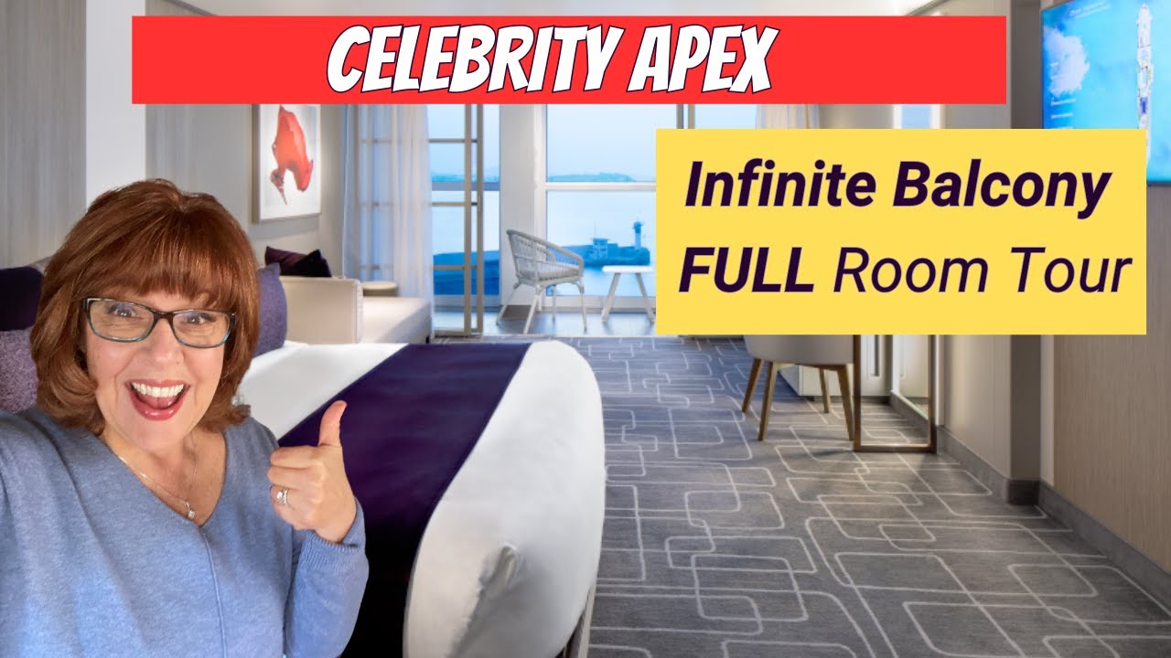 Check Out this Stunning Celebrity Cruise Infinite Balcony Room Tour ...