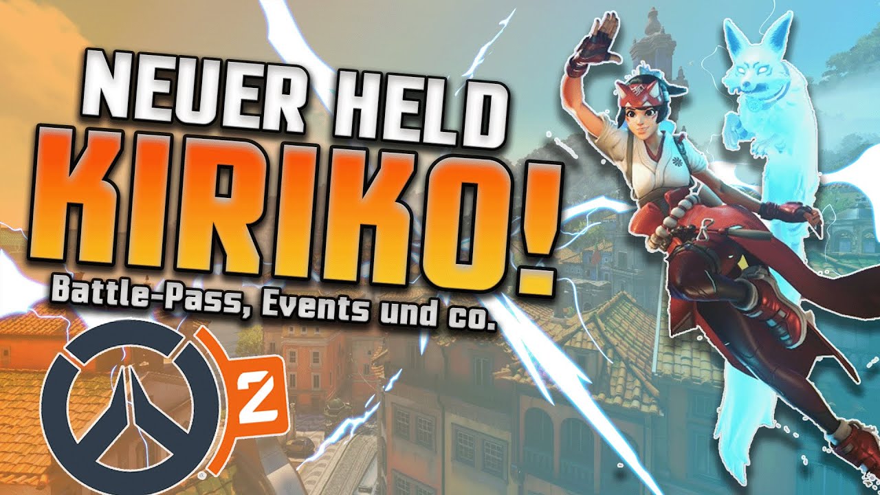 NEUER HELD KIRIKO, der BATTLE-PASS und ERSTES Event in Overwatch 2 ...