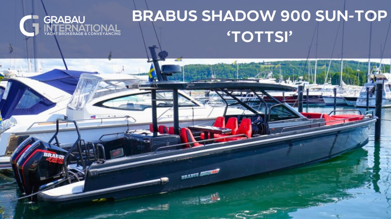 2021 BRABUS SHADOW 900 SUN TOP 'Tottsi' | Motor Yacht for sale with ...