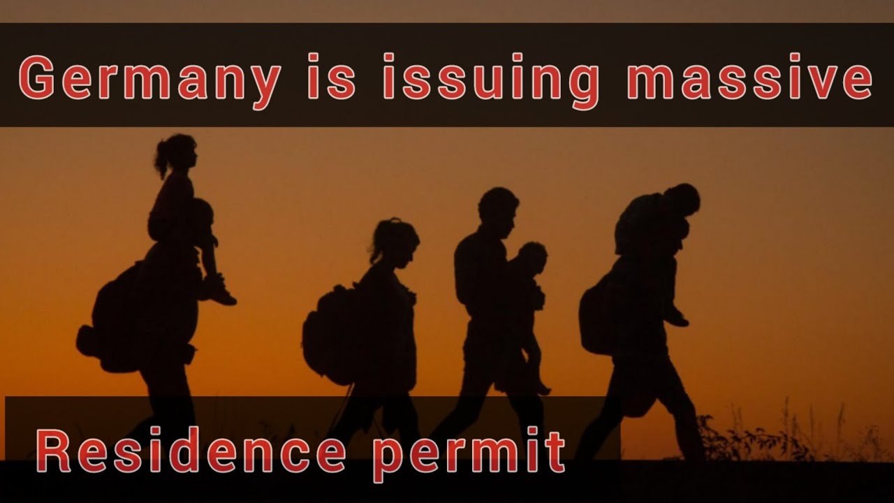 Germany is issuing Massive resident permit to Refugees | live and work ...