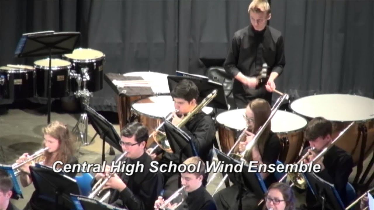 Central High School 2016 Winter Band Concert - YouTube