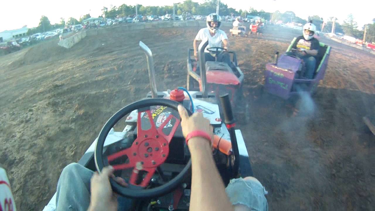 7-16-16 Princeton IN Mod Mower Derby - Onboard The MadCow - YouTube