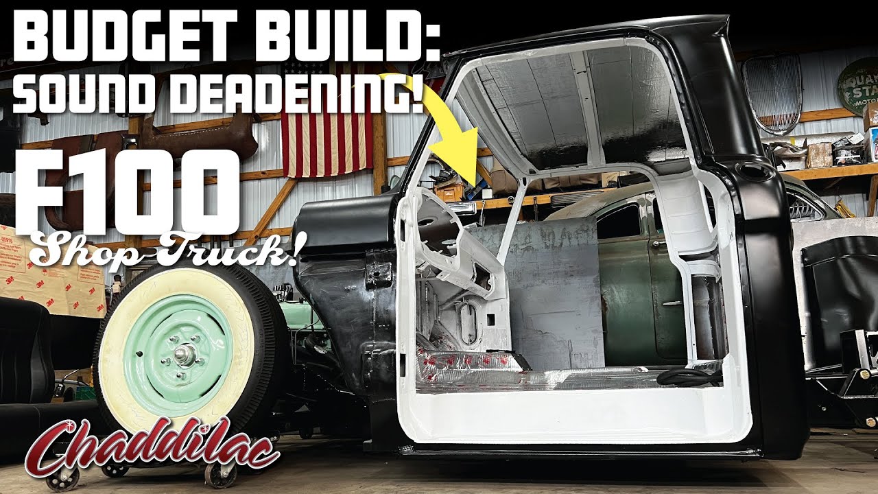 Cheap Sound Deadening · 1962 F100 Shop Truck gets an upgrade!! - YouTube