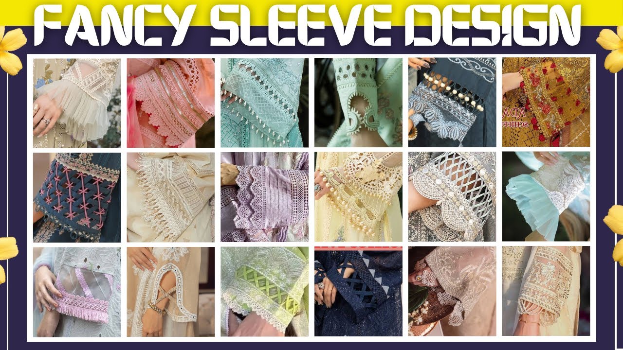 Fancy Sleeves Design / Suit Sleeves Design Latest / New Baju Design ...