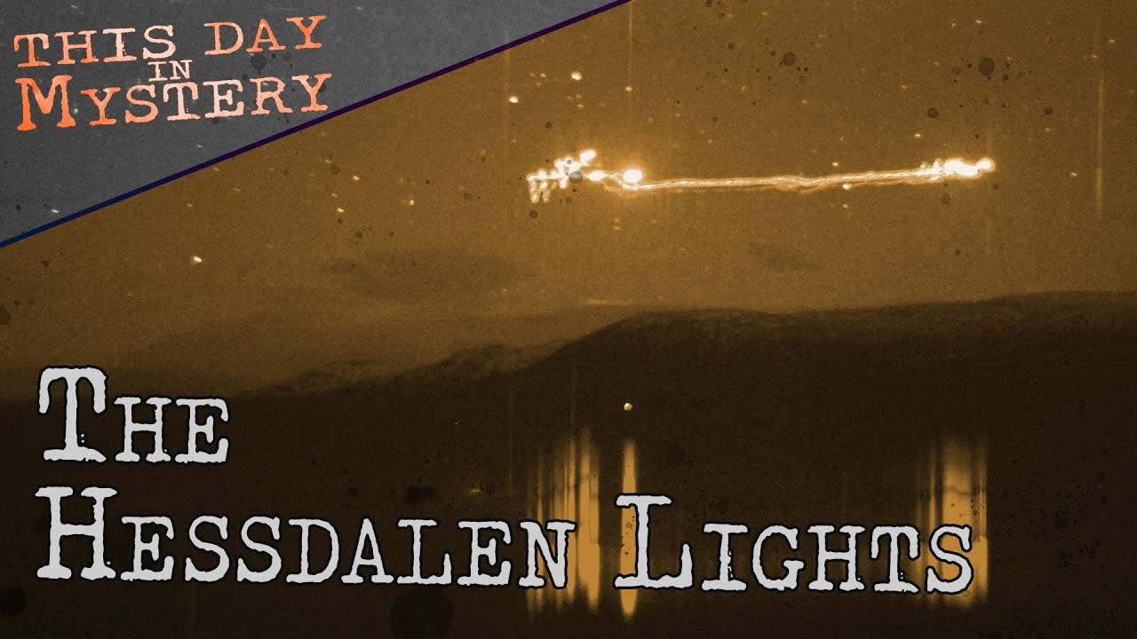 The Hessdalen Lights | January 21, 1984 | This Day in Mystery - YouTube