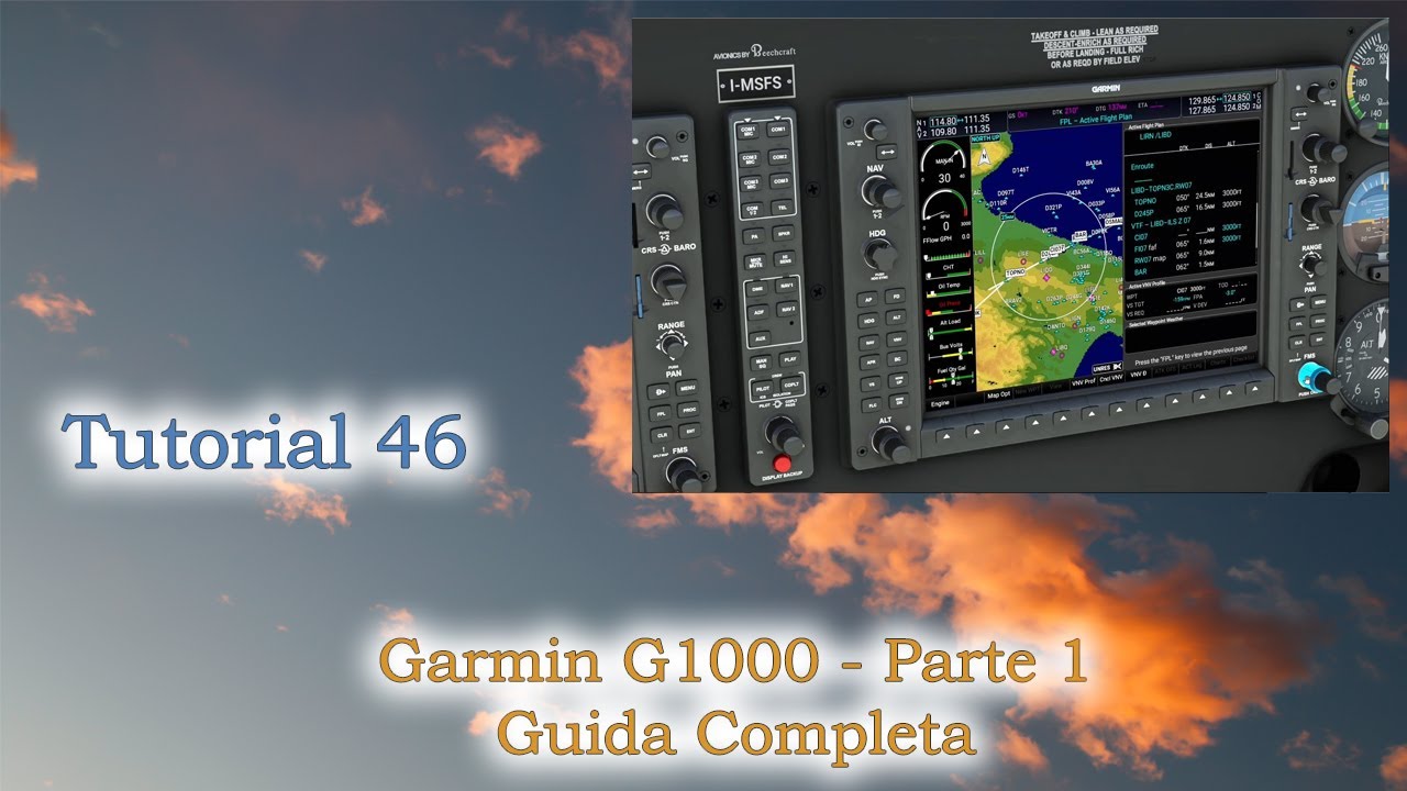 Microsoft Flight Simulator 2020 - Garmin G1000 - Guida Completa Parte 1 ...