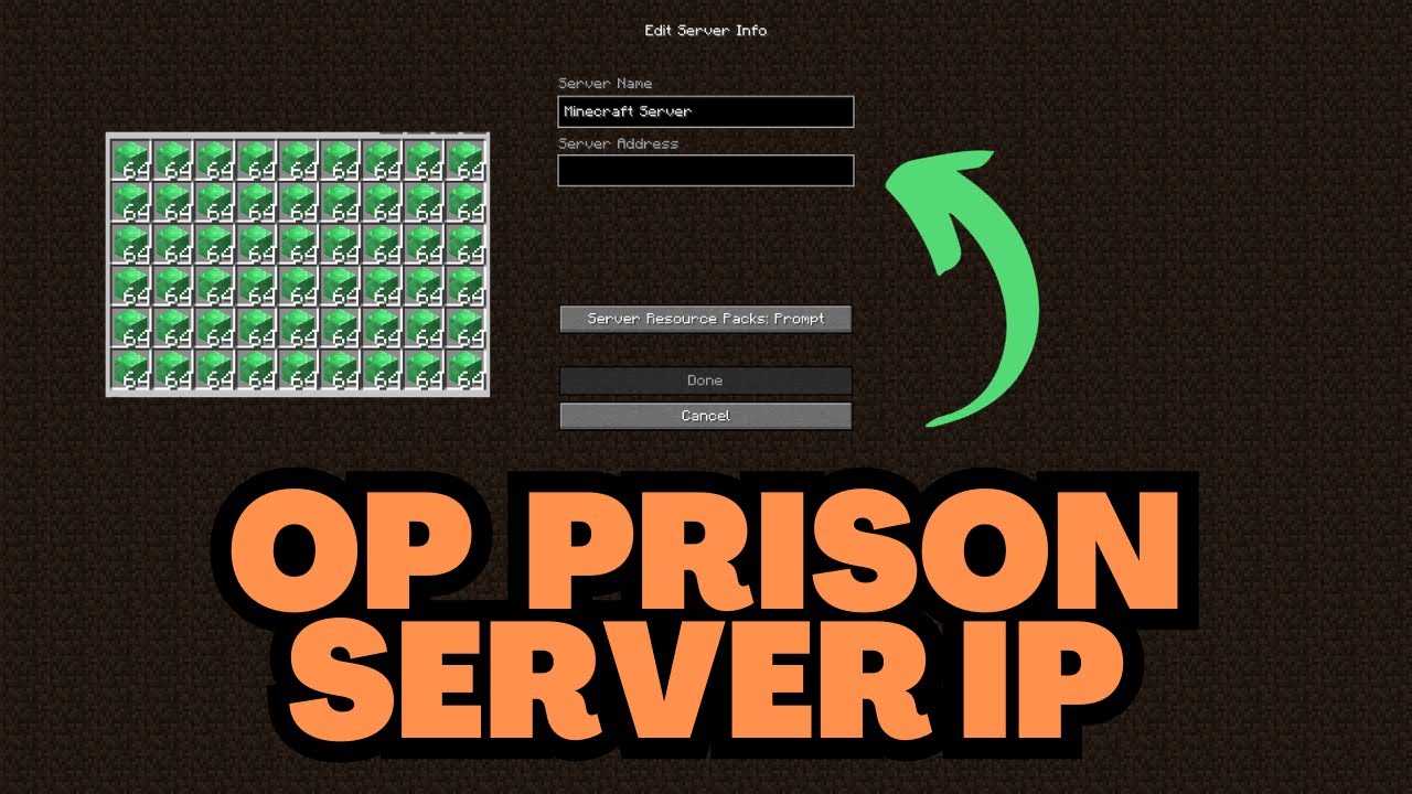 Minecraft OP Prison Server IP Address 2024 - YouTube