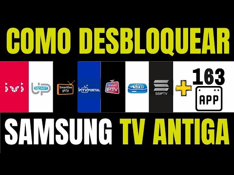 🟢[RÁPIDO-FÁCIL]  DESBLOQUEAR APLICATIVOS NA TV SAMSUNG ANTIGA - NOVO MÉTODO- 2024