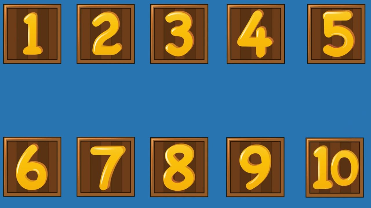 Kids Learning Numbers | Count Numbers | learning Numbers 1 to 10 - YouTube