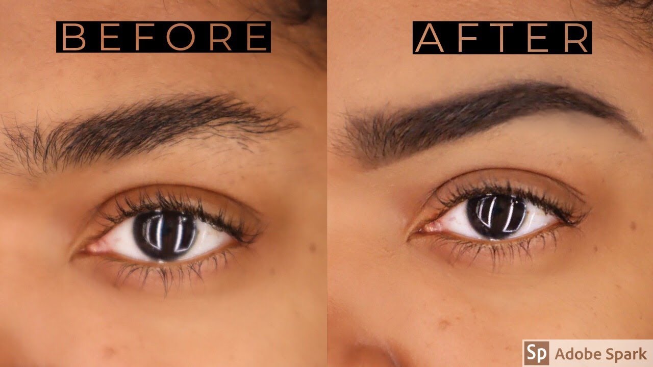 How to Shape Eyebrows with Pencil | NO TWEEZERS NEEDED - YouTube