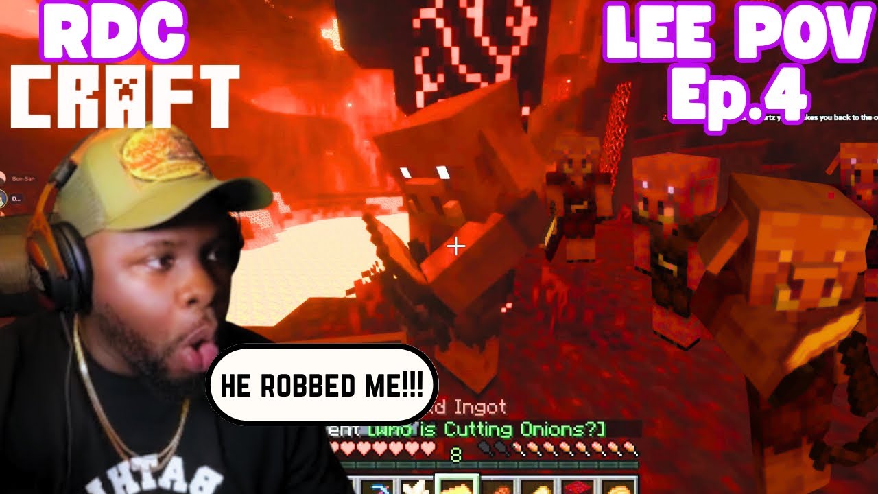 RDC Plays Minecraft! (Lee POV) Part 4 Full Stream - YouTube