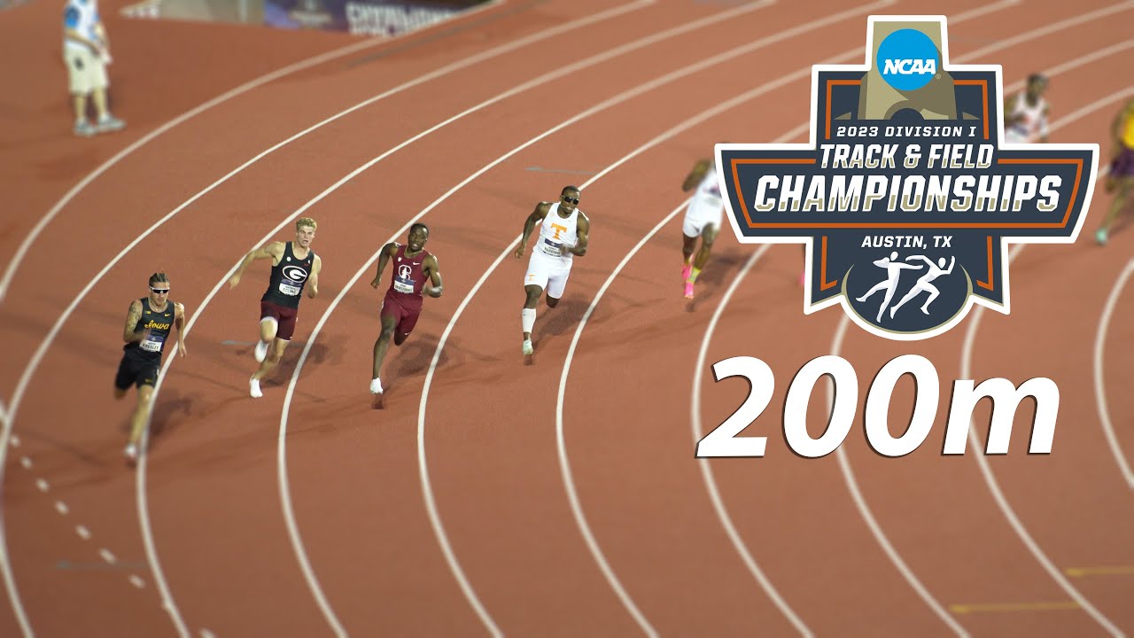 Epic Race At NCAA Track Field Championship Men s 200m Semifinal