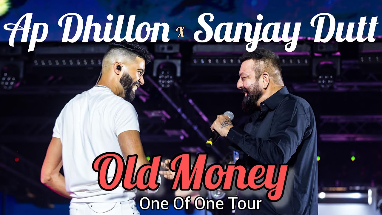 AP Dhillon Old Money Live ft Sanjay Dutt | One Of One Mumbai Tour ...