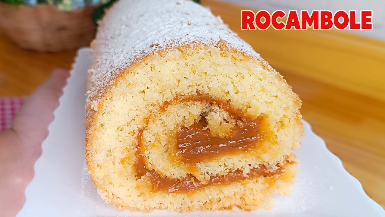 SÓ 4 INGREDIENTES PARA FAZER ESSE ROCAMBOLE DELICIOSO! - YouTube