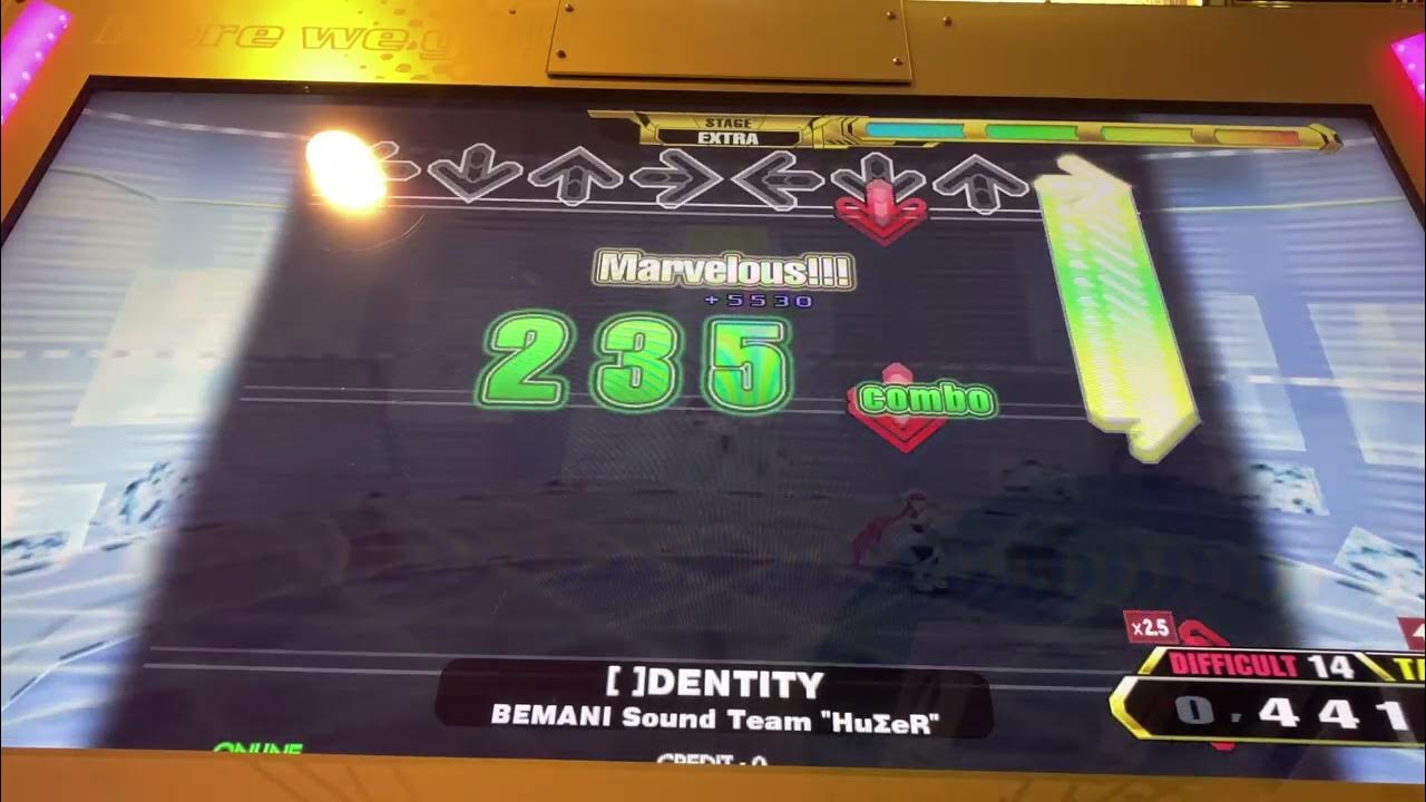 【DDR A3】[ ]DENTITY【DP DIFFICULT】 - YouTube