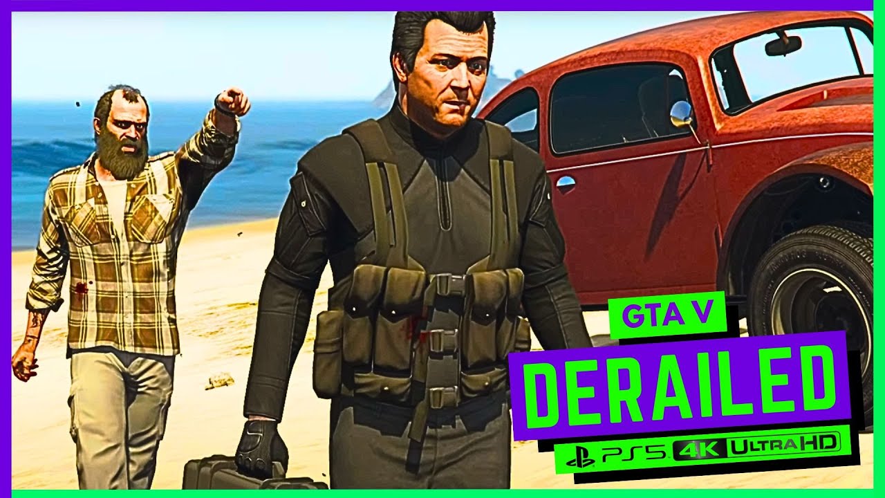 Speed & Chaos - Derailed Mission in Grand Theft Auto V [PS5] 4K HDR ...