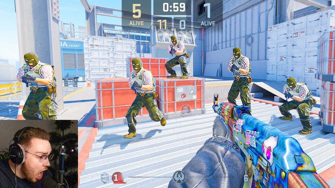 can ohnepixel beat 5 trash talking silvers... (1v5) - YouTube