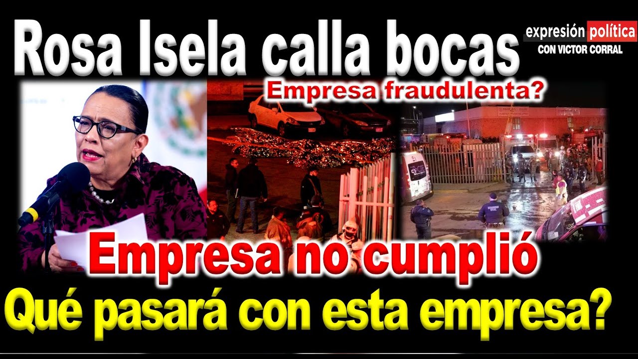 Rosa Isela Rodríguez dio a conocer avances de la investigación de lo ...