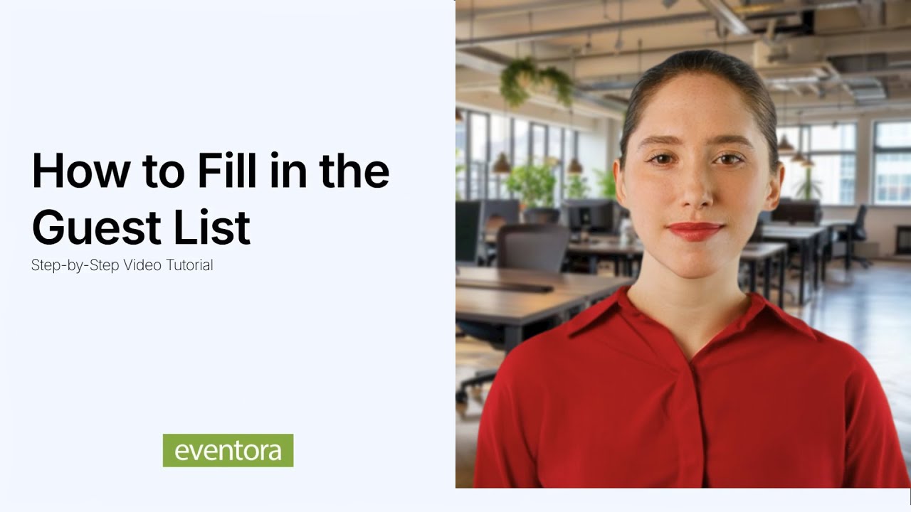 How to Fill in the Guest List - YouTube