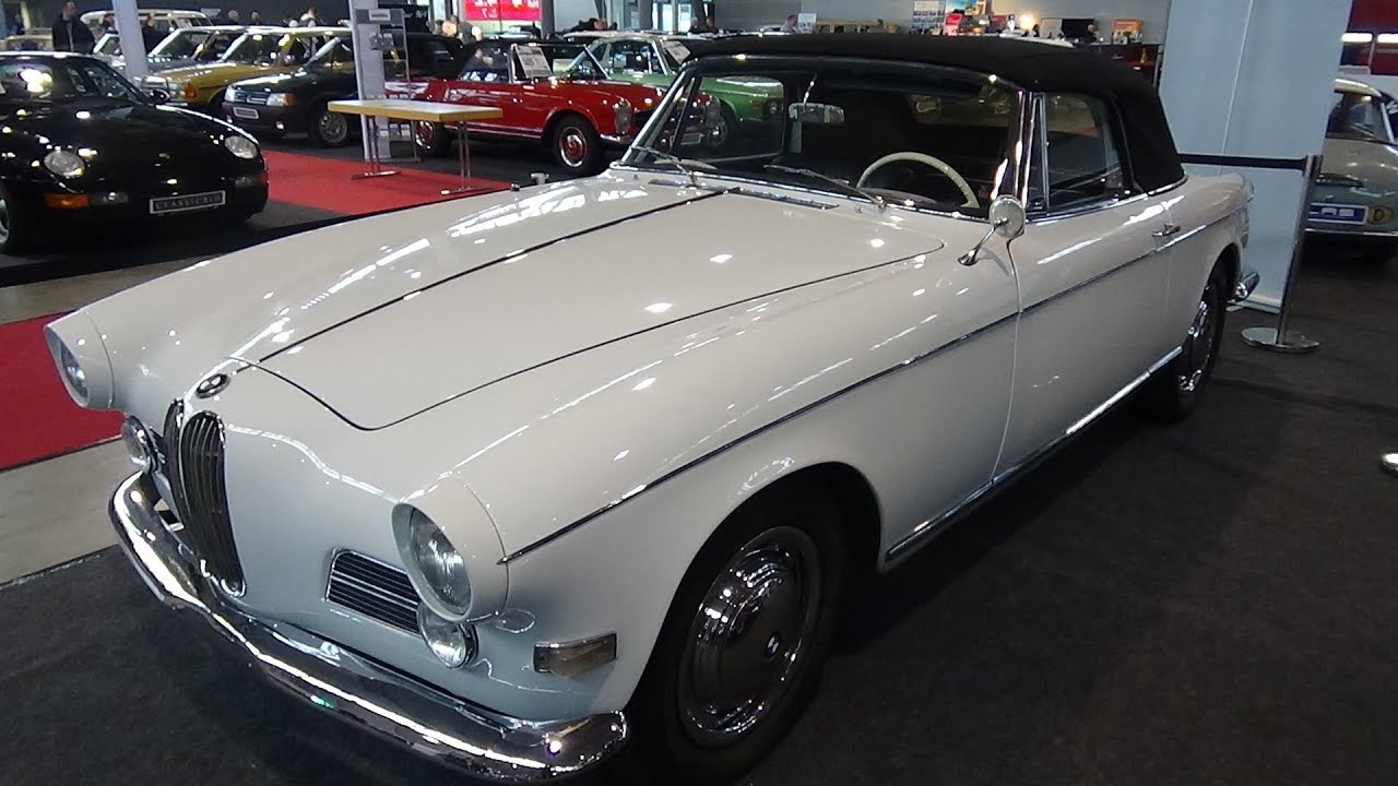 1956 BMW 503 Cabrio - Retro Classics Stuttgart 2019 - YouTube