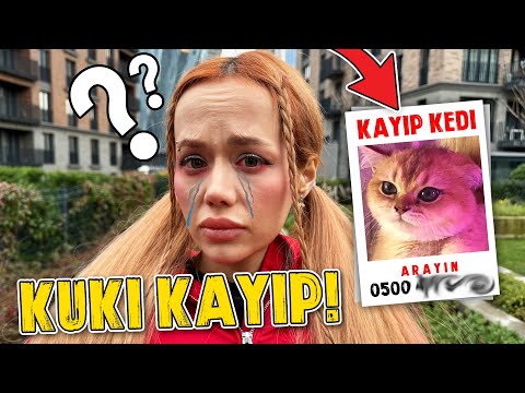 KEDİMİZ KUKİ KAYBOLDU !? ( Bulana Büyük Ödül! )