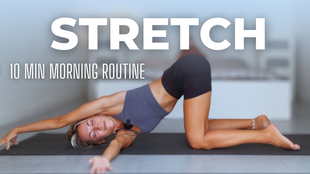 10 Min Morning Yoga Stretch For Beginners - YouTube