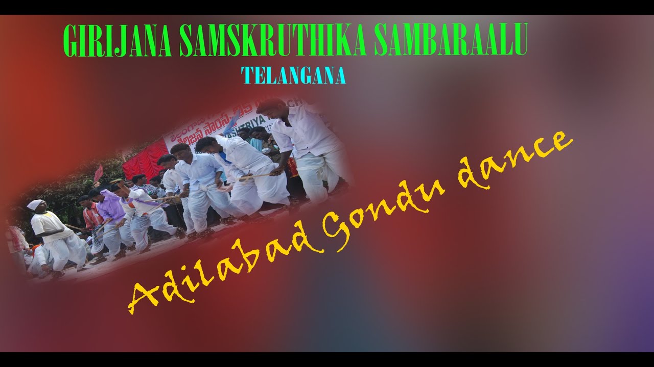 Gondu dance performed by adilabad dist team - YouTube