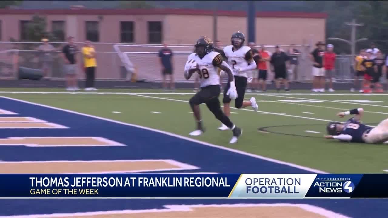 High school football: Franklin Regional vs. Thomas Jefferson - YouTube
