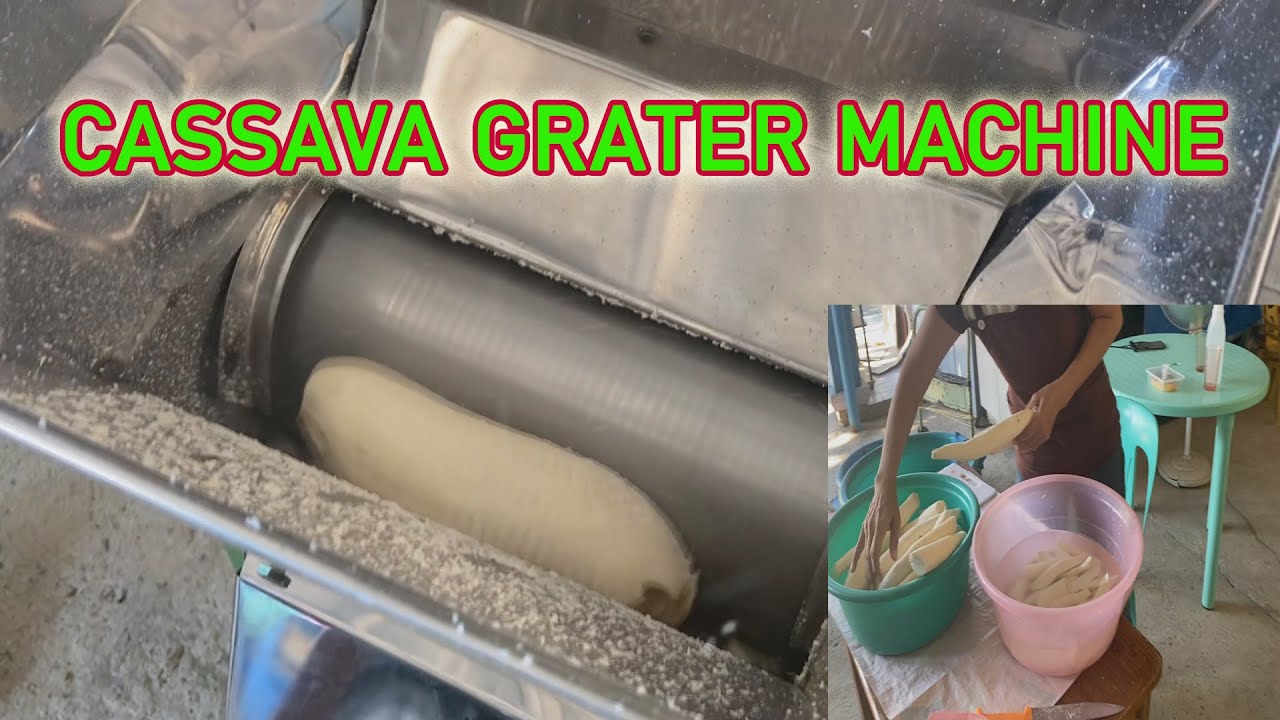 Cassava Grater - YouTube