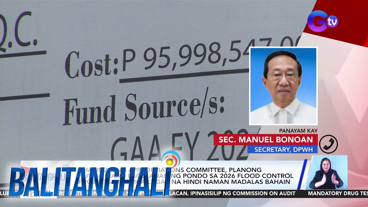 Panayam kay Sec. Manuel Bonoan, Secretary, DPWH (August 18, 2025 ...
