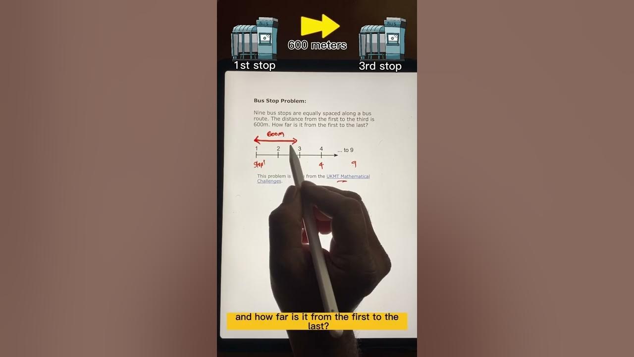 Distance Between Bus Stops - YouTube