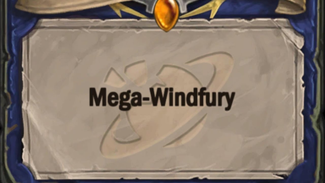This is Why Mega-Windfury is the Most Rare Keyword in Hearthstone - YouTube