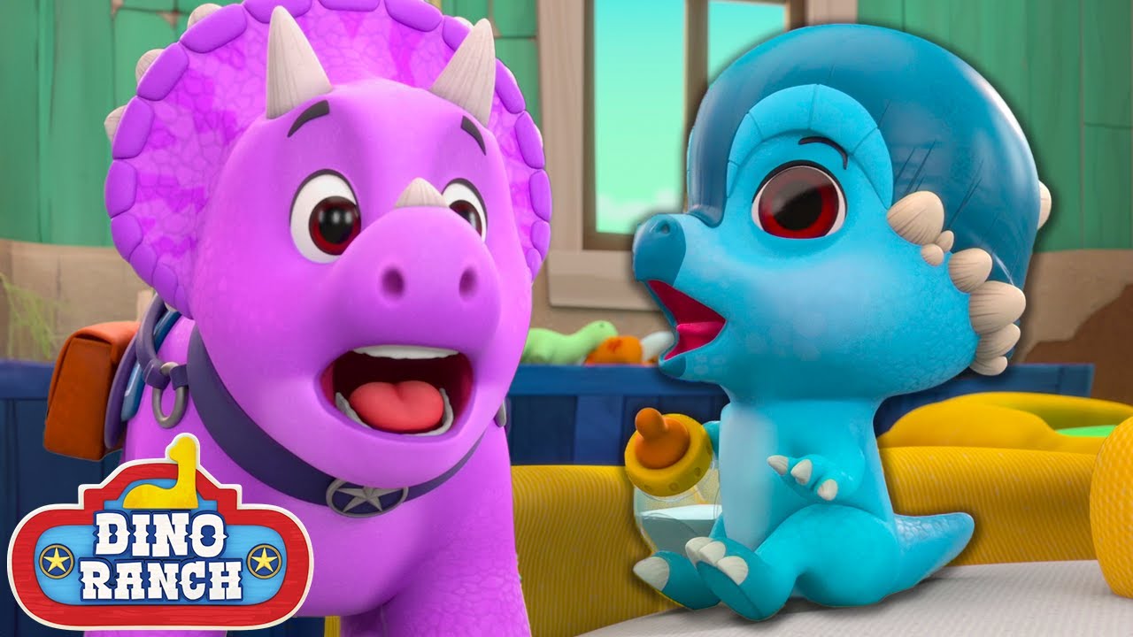 Dino Babysitting Trouble! | Dino Ranch - YouTube
