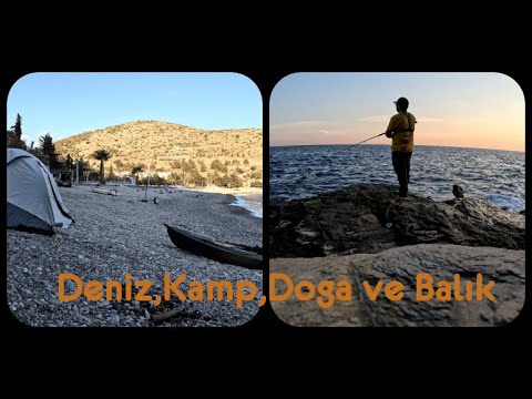 !!!KAMP ve SHOREJİG BALIK AVI. #mersin  #shorejigging #fishing #balıkavı #balık #kamp #doğa #mersin