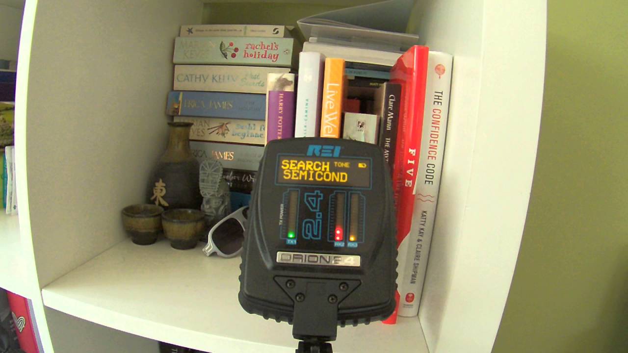 Locating hidden IP camera using Orion 2.4 NLJD - YouTube