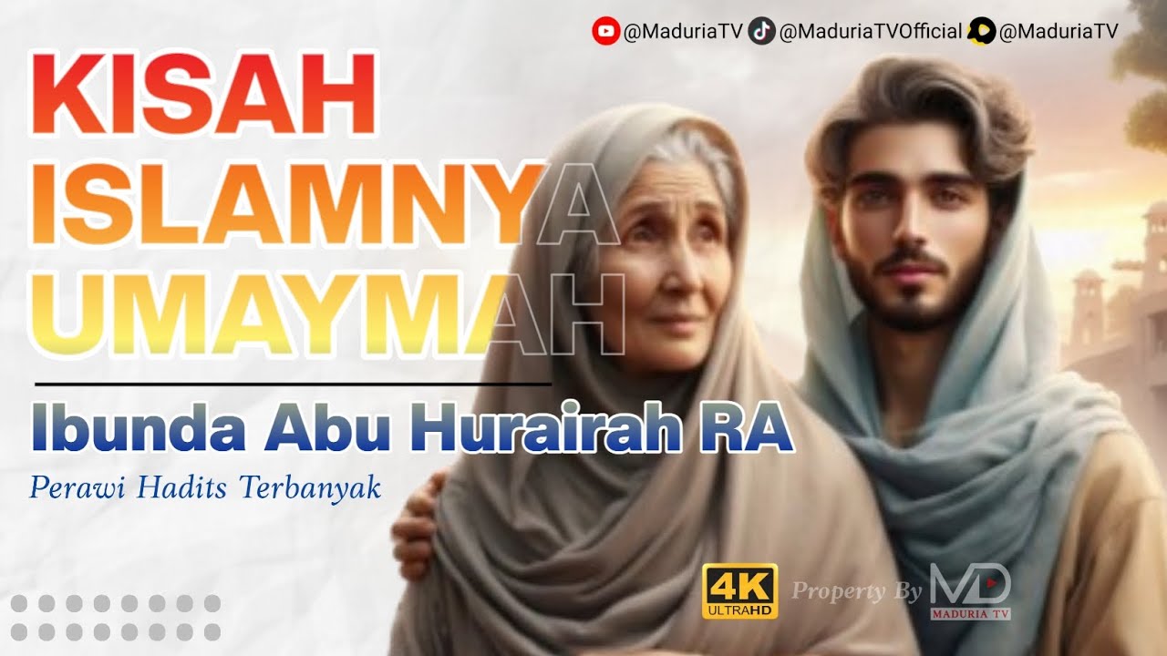 🕌 KISAH ISLAMNYA UMAYMAH 🧕🏻 Hidayah Untuk Ibunda Abu Hurairah RA - YouTube