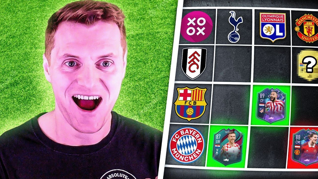 Footy Tic Tac Toe Decides My FIFA Team - YouTube