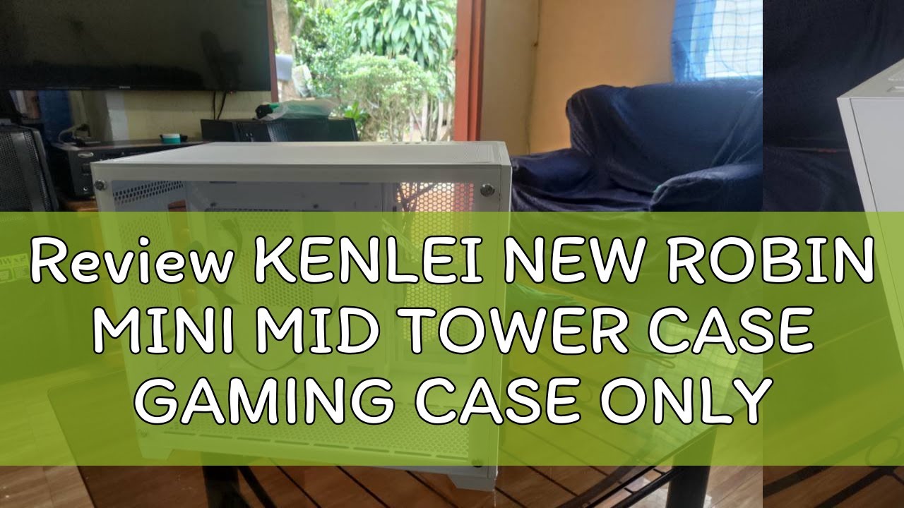 Review KENLEI NEW ROBIN MINI MID TOWER CASE GAMING CASE ONLY FOR MATX ...