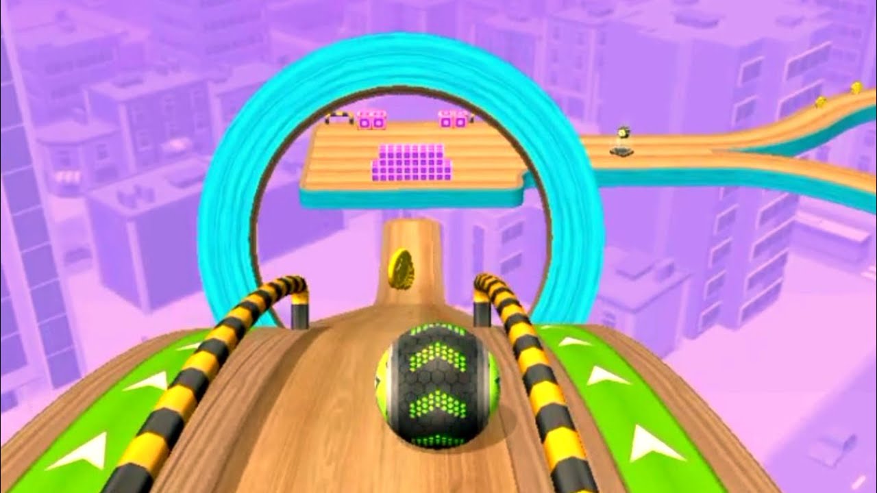Skating Balls 🏀☃️ " Going Balls " All Levels Trailer 29 " Android iOS ...