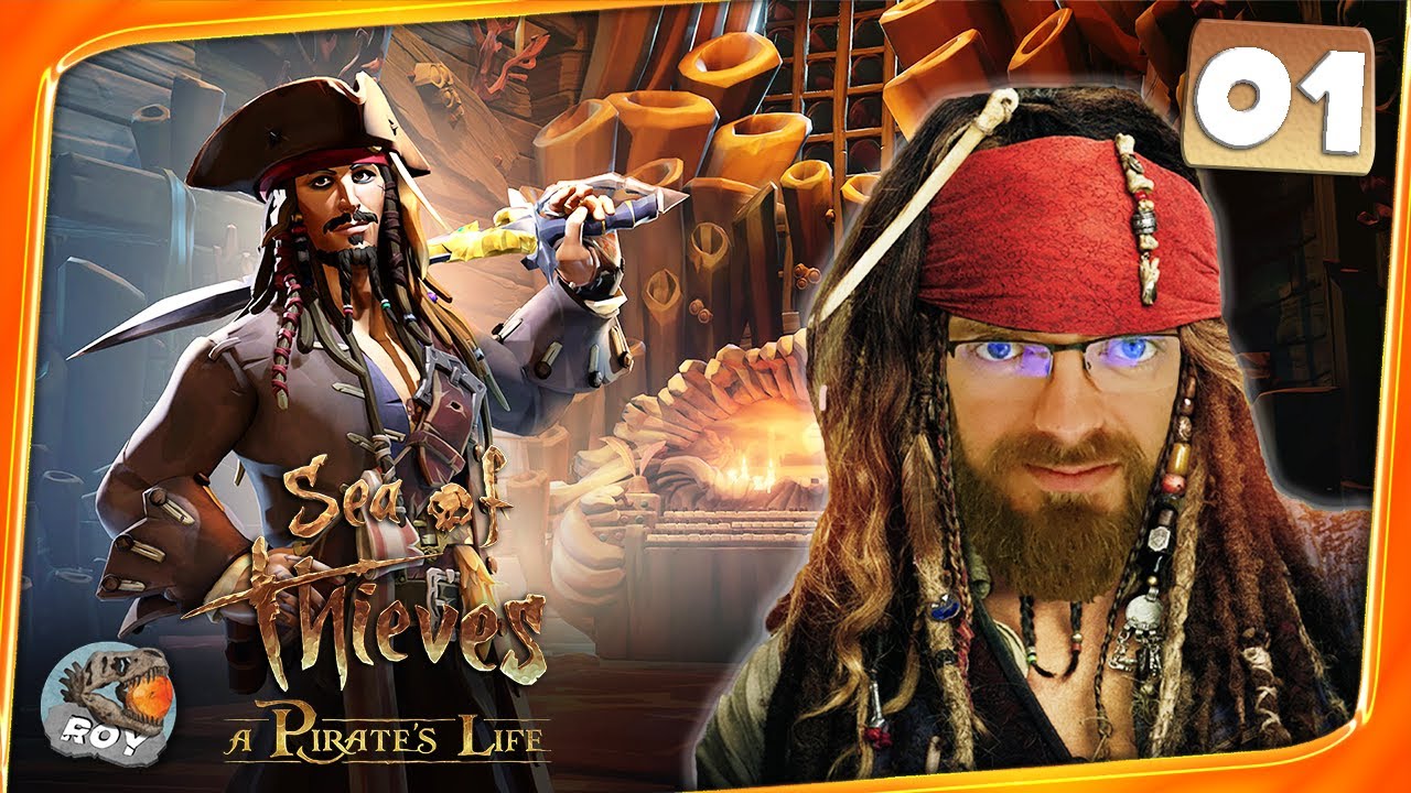 Cap'taine ROY SPARROW SEA OF THIEVES: Pirates Des Caraïbes #01 ...