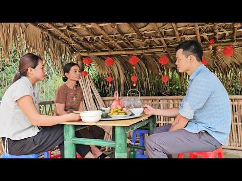 Truong bought groceries and prepared a lavish meal to treat Don's mother