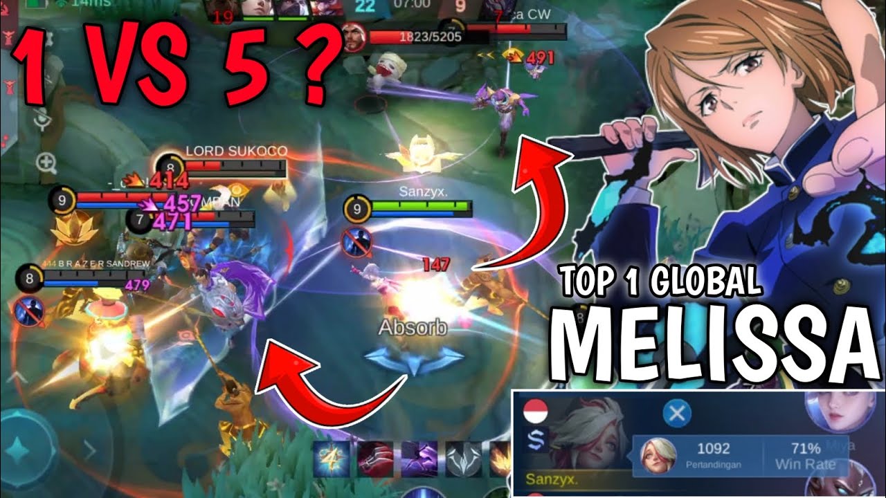 BUILD MELISSA TERSAKIT 2024 - MOBILE LEGEND - YouTube