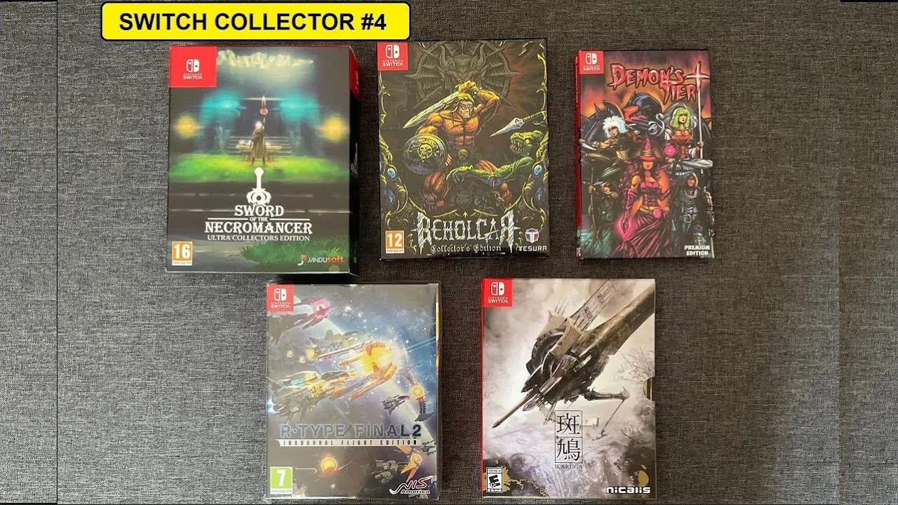 [COLLECTOR #4] Coffrets Switch Collectors - YouTube