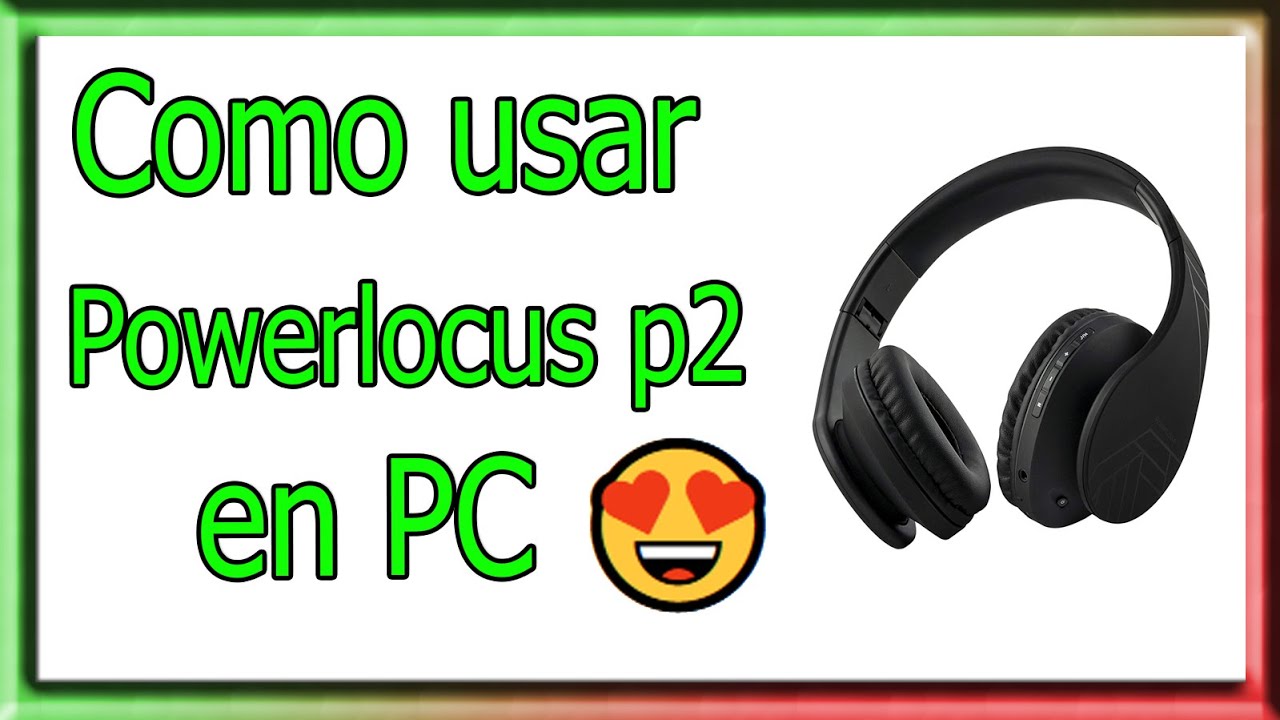 ¿como utilizar el microfono de los Powerlocus p2 en tu PC? - YouTube