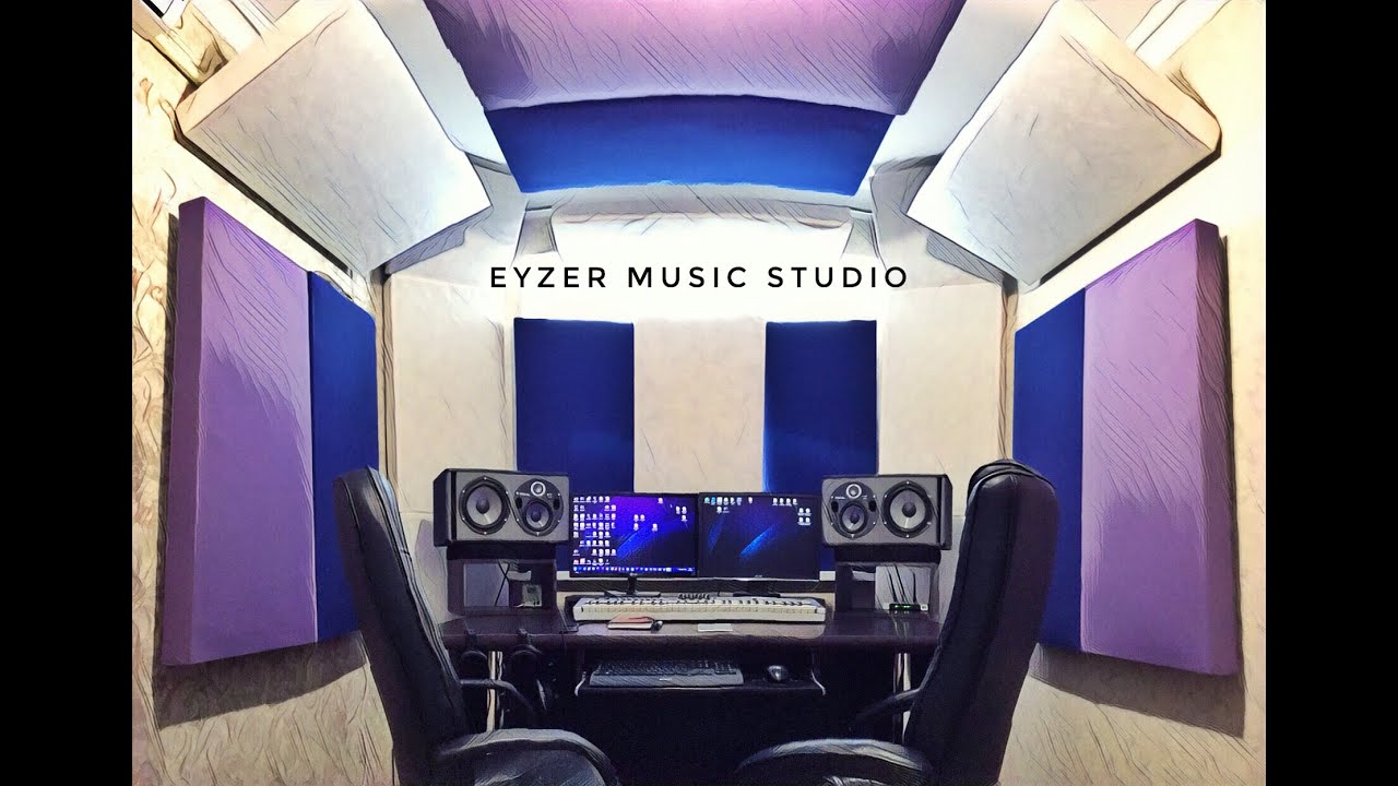 Подробный обзор моей студии "EYZER MUSIC STUDIO" - YouTube