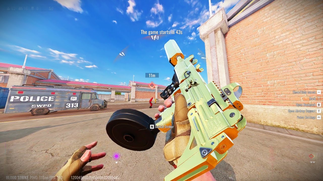 BLOOD STRIKE - NEW *META* GUN YOU SHOULD TRY! GREAT RECOIL CONTROL HIGH DPS DAMAGE PER SECOND ...